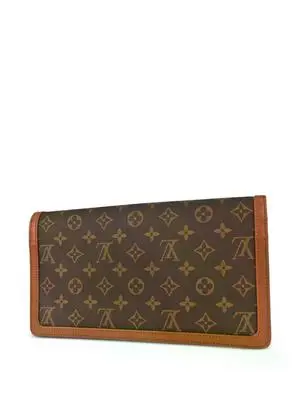 LOUIS VUITTON Pochette Dame Monogram Clutch Bag