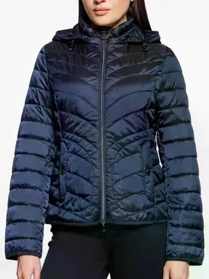 BETTY BARCLAY Quilted Hooded Jacket