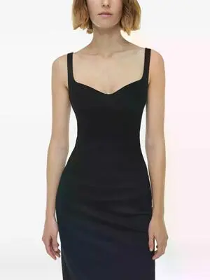 Simkhai Cabot Sculpted Maxi Dress