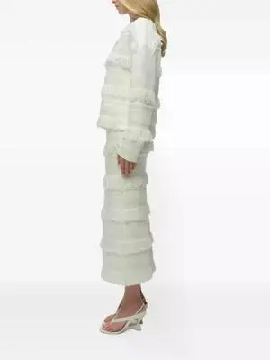 Simkhai Carrick Fringe-trimmed Sweater