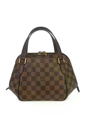 LOUIS VUITTON 2007 Damier Belem Pm Tote Bag - Brown