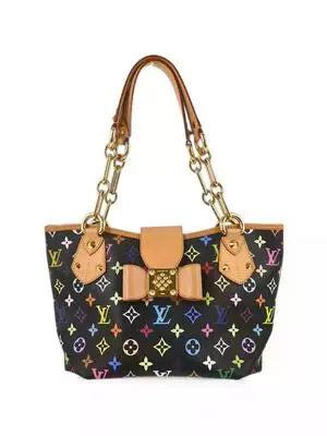 LOUIS VUITTON 2011 Annie Mm Monogram Multicolore Tote Bag