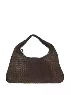 Bottega Veneta 2008 Intrecciato Shoulder Bag - Brown