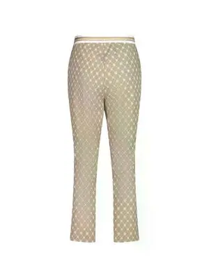 BETTY BARCLAY Monogram Print Trousers