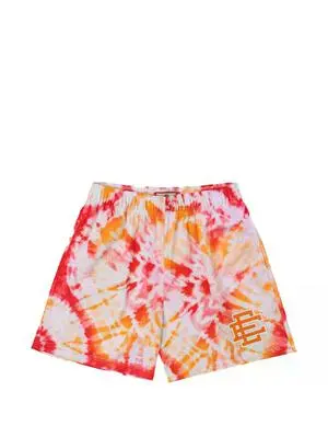 ERIC EMANUEL Tie-dye Track Shorts - White