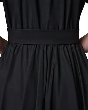 DONNA KARAN WEEKEND Donna Karan Maxi Shirt Dress - Black