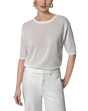 DONNA KARAN WEEKEND Donna Karan Crewneck Sweater