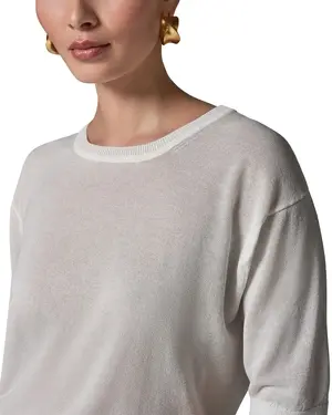 DONNA KARAN WEEKEND Donna Karan Crewneck Sweater
