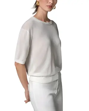 DONNA KARAN WEEKEND Donna Karan Crewneck Sweater