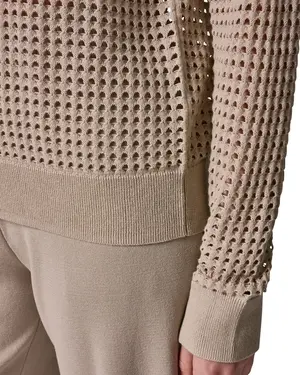 DONNA KARAN WEEKEND V-neck Sweater