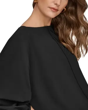 DONNA KARAN WEEKEND Donna Karan Balloon Sleeve Top
