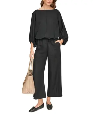 DONNA KARAN WEEKEND Donna Karan Balloon Sleeve Top