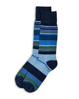 Paul Smith Ozzy Stripe Socks - Navy