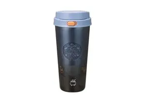 STARBUCKS 16oz Harry Potter Stainless Stee Shirtl Tumber - Navy Blue