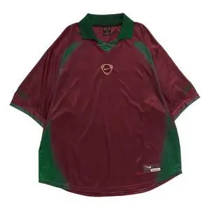 TRAVIS SCOTT Cactus Jack X Nike Portugal Total 90 Retro Jersey - Burgundy