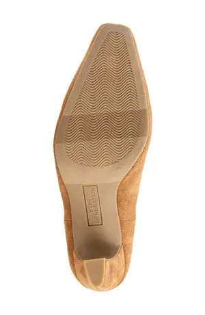 Bcbgmaxazria Xana Knee-high Slouchy Boot With Pointed Toe And Slanted Heel - Tan