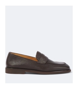 Brunello Cucinelli Leather Penny Loafers