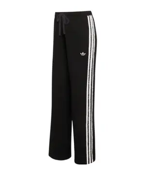 ADIDAS ORIGINALS Knit Firebird Track Pant - Black/white