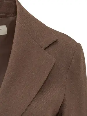 Max Mara Asta Single-breasted Blazer - Cocoa