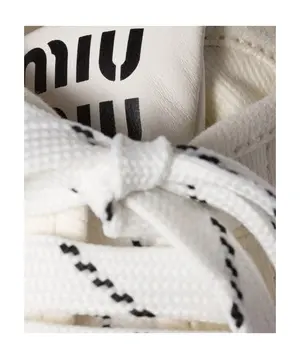 Miu Miu Denim Sneaker Mules