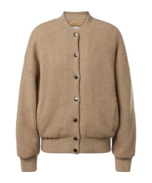 Brunello Cucinelli Ribbed-knit Cashmere Cardigan - Beige