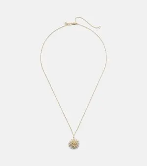 SYDNEY EVAN 14kt Charm Necklace With Diamonds