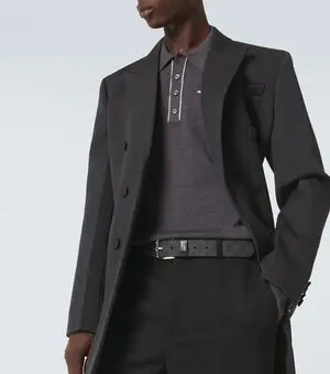 Gucci Gg Leather Belt