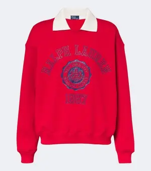Polo Ralph Lauren Printed Cotton-blend Sweatshirt