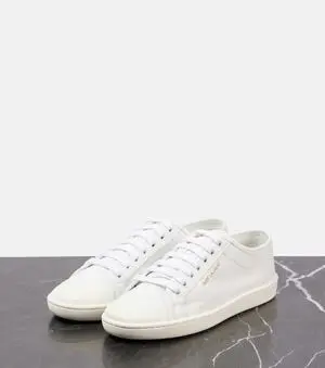 Saint Laurent Gym Leather Sneakers