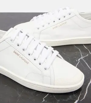 Saint Laurent Gym Leather Sneakers