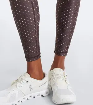 The Upside Poet Printed Cropped Leggings