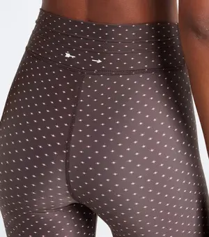 The Upside Poet Printed Cropped Leggings