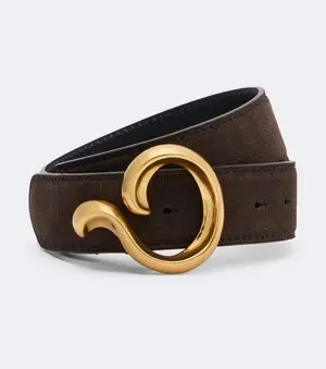 Etro Suede Belt - Brown