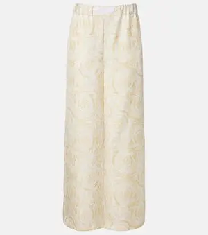 Versace Palazzo Pants - Gold