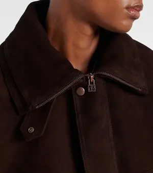 Magda Butrym Suede Jacket