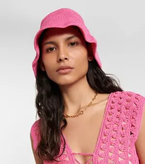 Anna Kosturova Crochet Cotton Bucket Hat