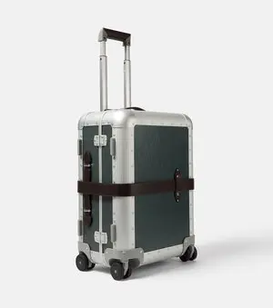 FPM MILANO Globe-trotter Bank Light Spinner 55 Carry-on Suitcase - Green