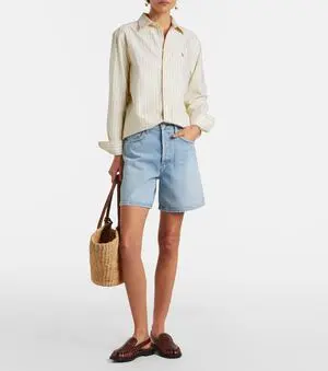 AGOLDE Dame Denim Shorts