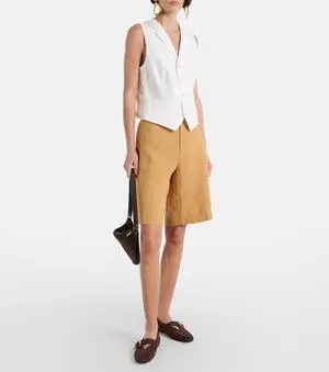 Polo Ralph Lauren Linen Tailored Shorts