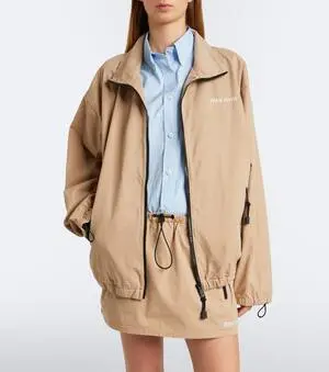 Miu Miu Cotton Gabardine Jacket