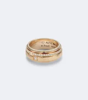PIAGET Possession Decor Palace 18k Rose Diamond Ring - Gold