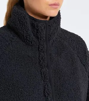 The Upside Harlow Teddy Sweatshirt - Black