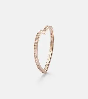 REPOSSI 18kt Rose Diamond Ring