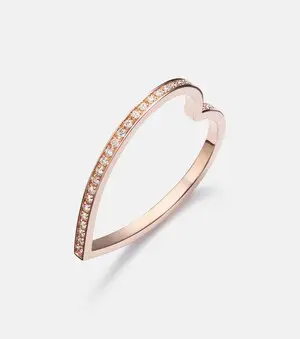 REPOSSI 18kt Rose Diamond Ring