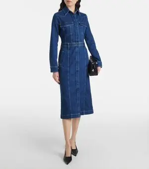 7 For All Mankind Denim Shirt Dress