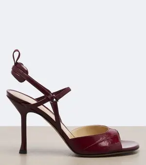 Fendi Colibrì Leather Sandals