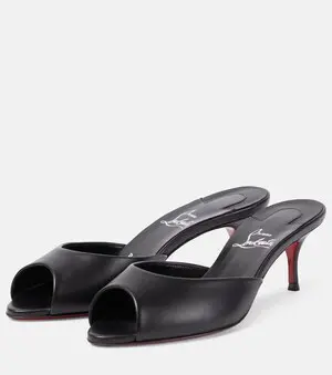 CHRISTIAN LOUBOUTIN Me Dolly Leather Mules