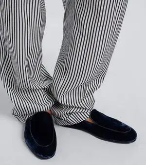 TOM FORD Velvet Loafers