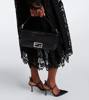 Fendi Baguette® Small Shoulder Bag - Black