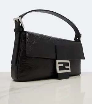 Fendi Baguette® Small Shoulder Bag - Black